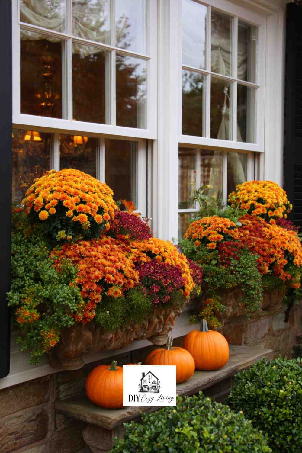 These Fall Window Boxes Are So Gorgeous, Your Neighbors Will Stop and ...
